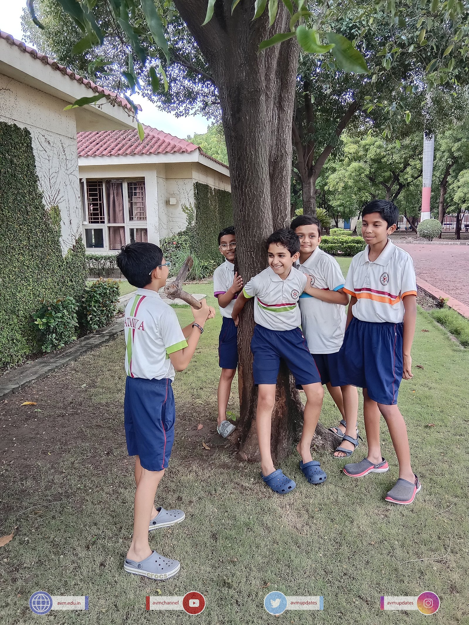 Std 5-6 Van Mahotsav Activity - Atmiya Vidya Mandir